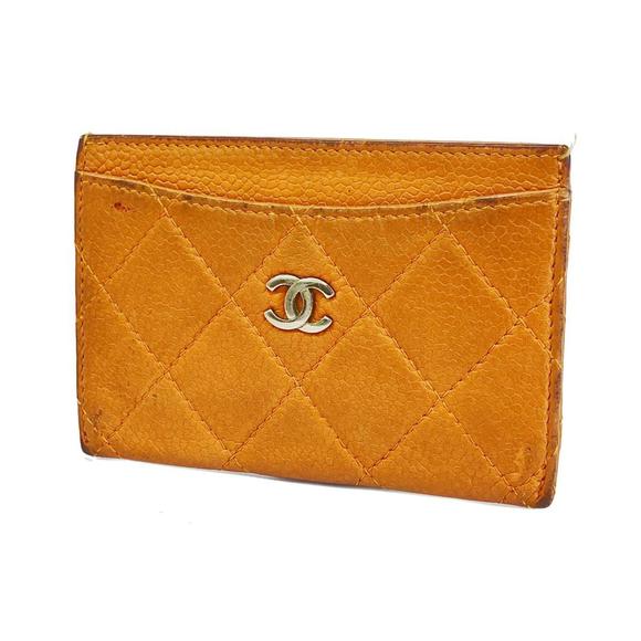 CHANEL | Accessories | Chanel Business Card Holdercard Case Matelasse ...